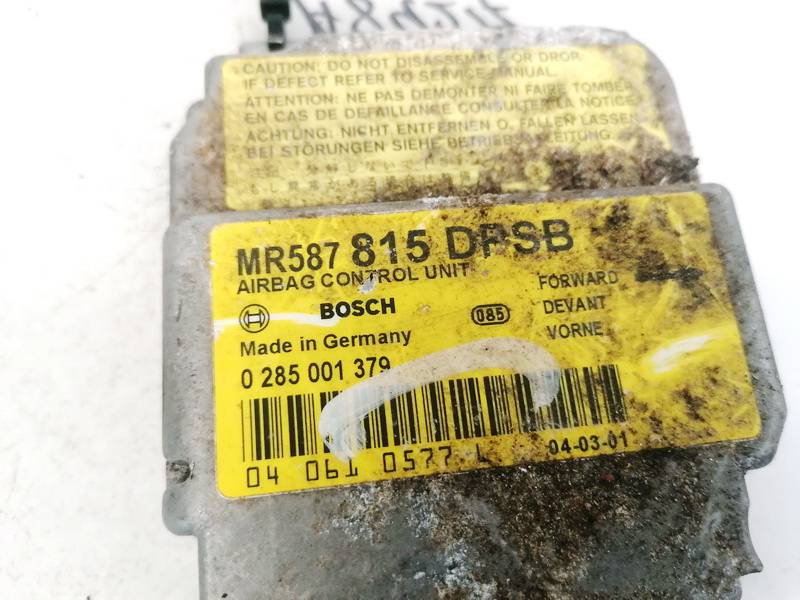 MR587815DPSB 0285001379, MR587815 Airbag crash sensors module ...
