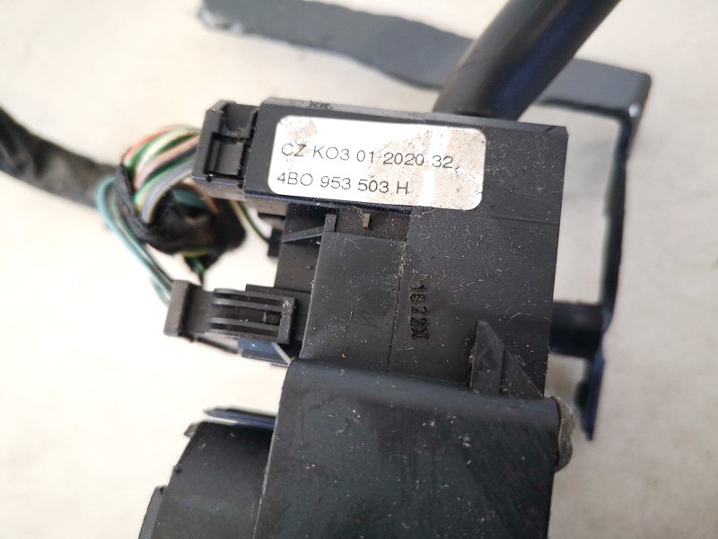 4b0953503h used Turn Indicator and wiper stalk switch Skoda Octavia ...