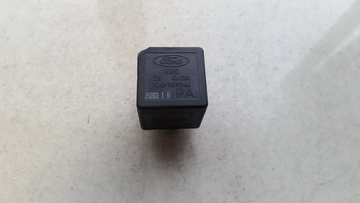 f0ab14b192aa f0ab-14b192-aa Relay module Ford Focus 2000 1.8L ...