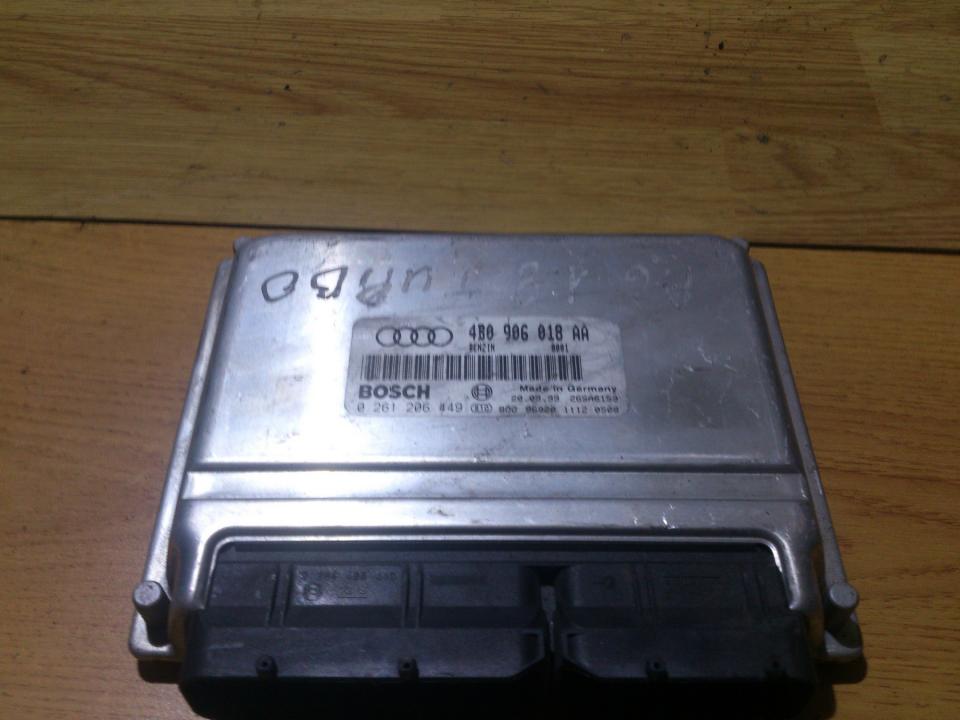 4B0906018AA 0261206449 ECU Engine Computer (Engine Control Unit) Audi ...