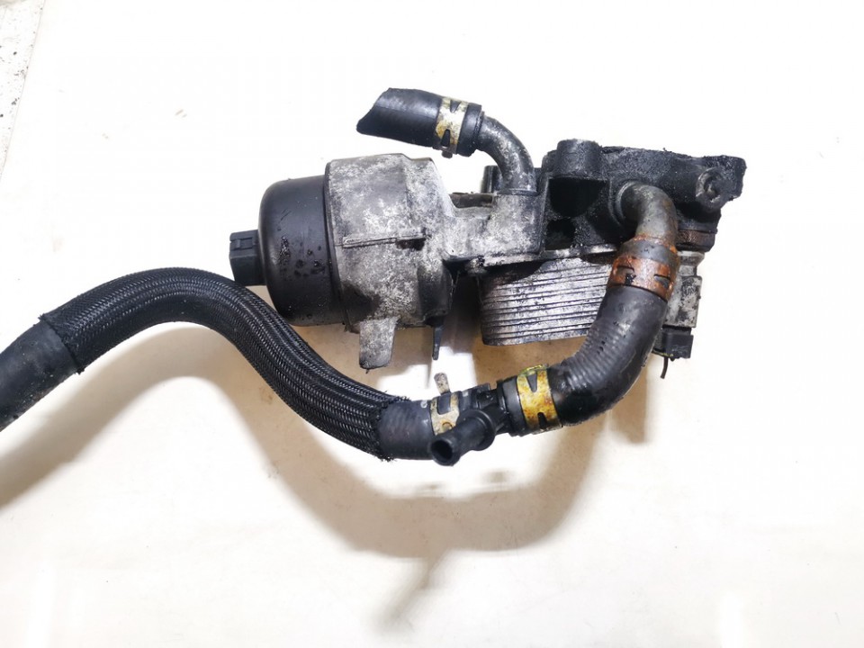 9656830180 used Oil Filter Housing (oil filter cooler) Citroen C5 2007 ...