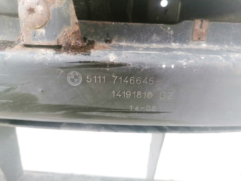 51117146645 14191810CZ Front bumper reinforcement BMW 3-Series 2006 2 ...