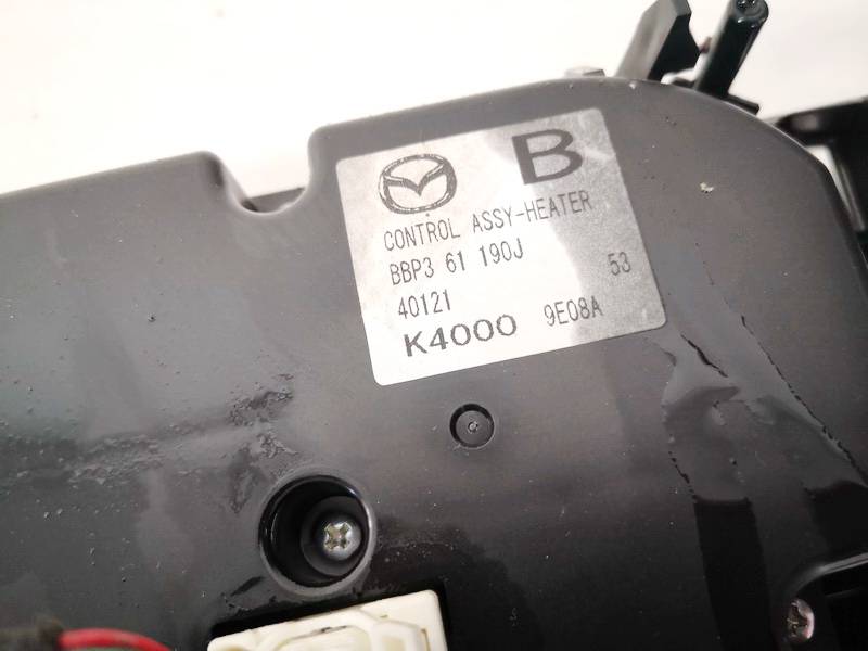 bbp361190j used Climate Control Panel (heater control switches) Mazda 3 ...