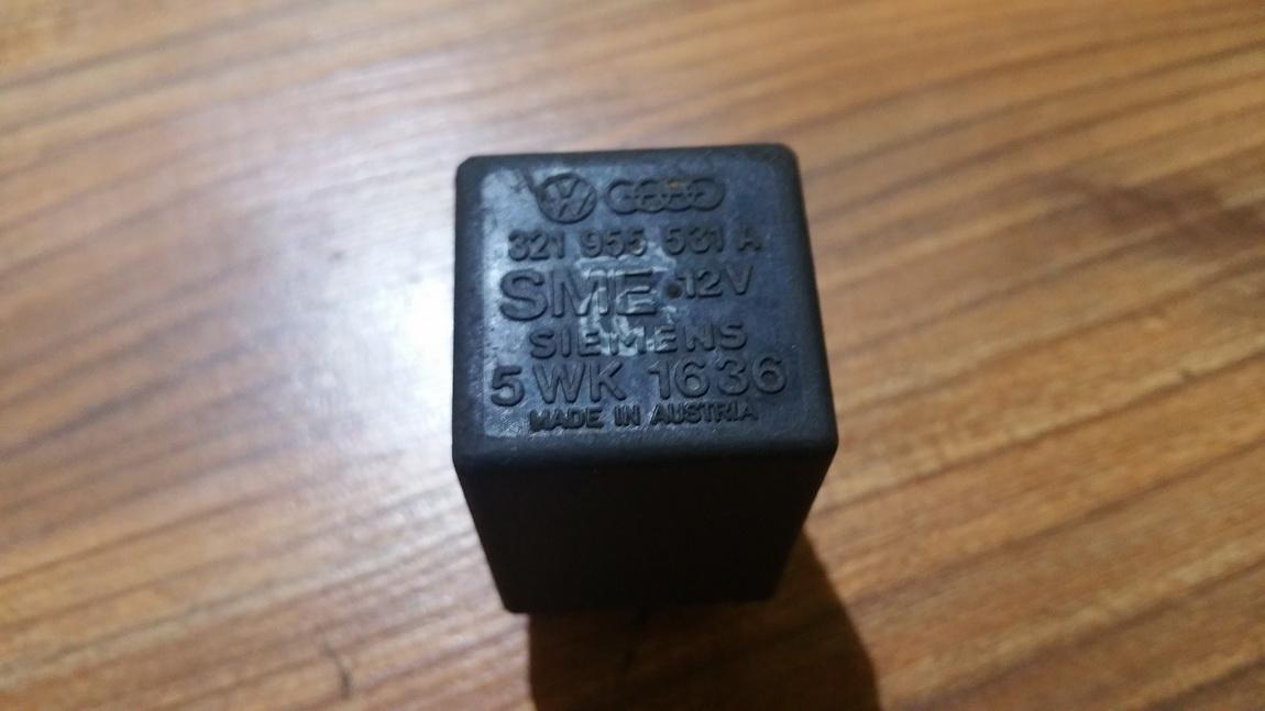 321955531a 5wk1636, 19 Relay module Volkswagen Transporter 1994 1.9L ...