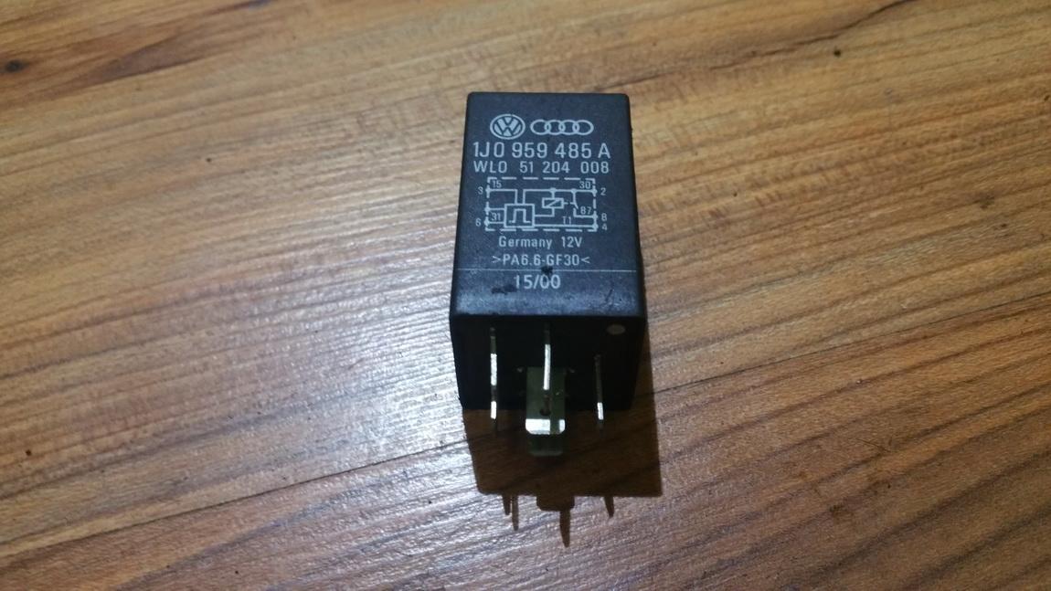 1j0959485a wlo51204008, 411 Relay module Audi A4 2005 1.6L ...