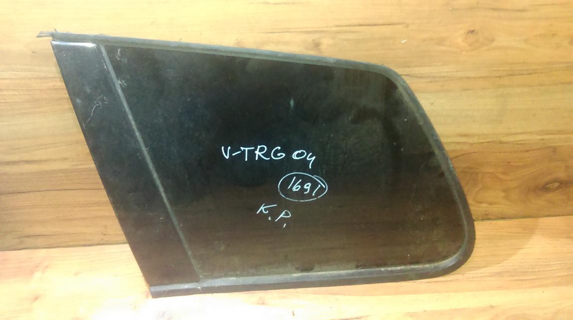 7l6845277 Rear Left side corner quarter window glass Volkswagen Touareg ...