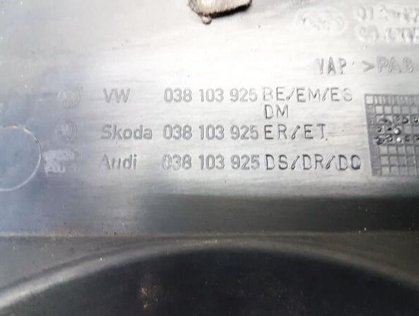 038103925be used Engine Cover (plastic trim cover engine) Audi A4 2001 ...