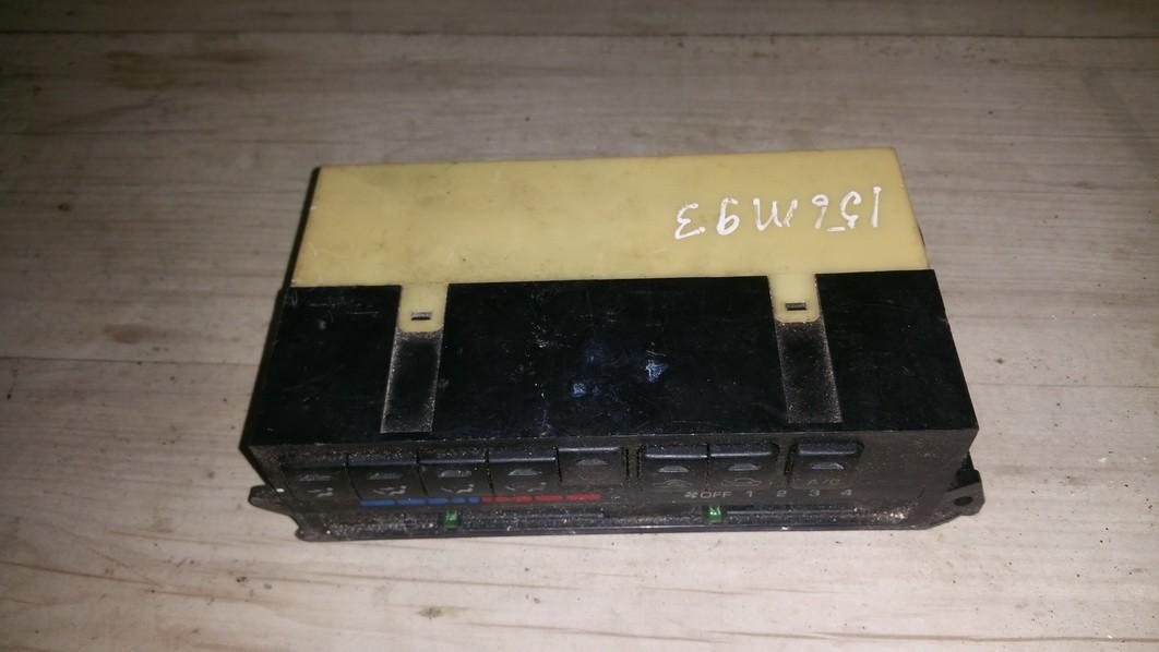 n/a Climate Control Panel (heater control switches) Mazda 626 1993 1.8L ...
