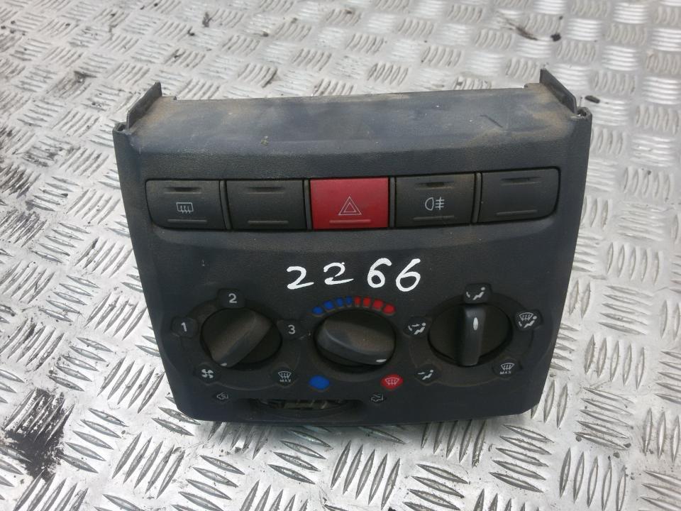 7353387550 Climate Control Panel (heater control switches) Fiat Ducato ...