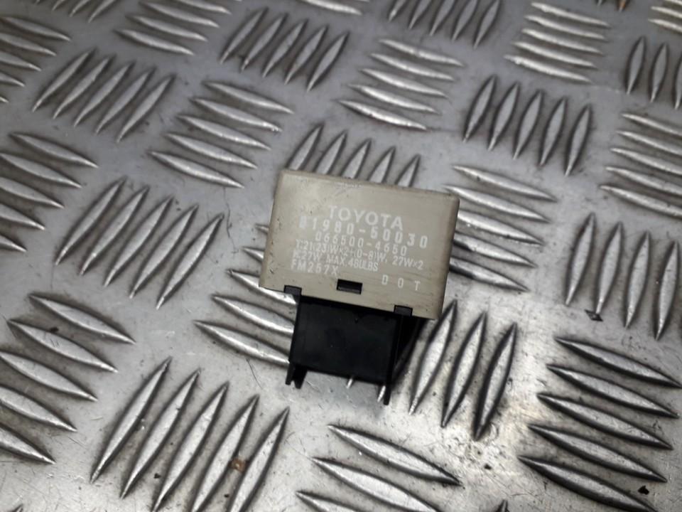 8198050030 81980-50030, 066500-4650, 0665004650 Relay module Toyota RAV ...