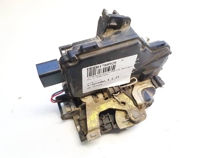 3b1837015a used Door Lock Mechanism - front left side Skoda Octavia ...