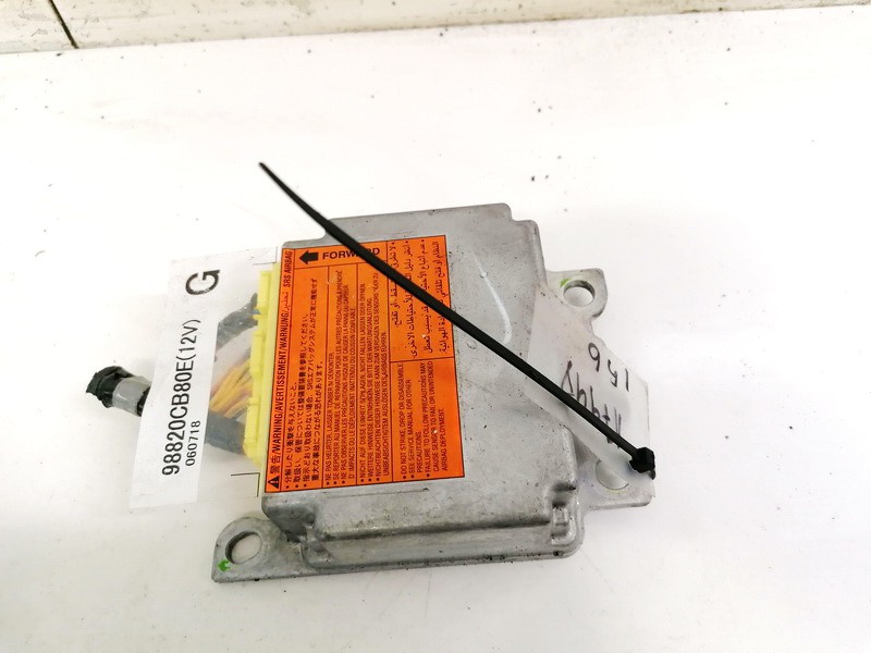 98820CB80E 060718 Airbag crash sensors module Nissan Murano 2006 3.5L ...