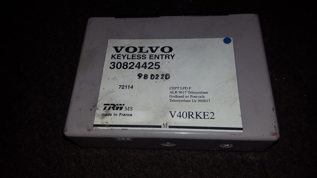 30824425 72114 General Module Comfort Relay (Unit) Volvo V40 1998 1.9L ...
