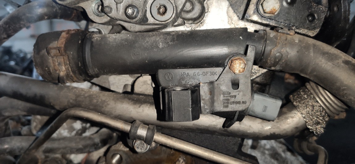 038121132G Coolant Flange (Engine Coolant Thermostat Housing Cover ...