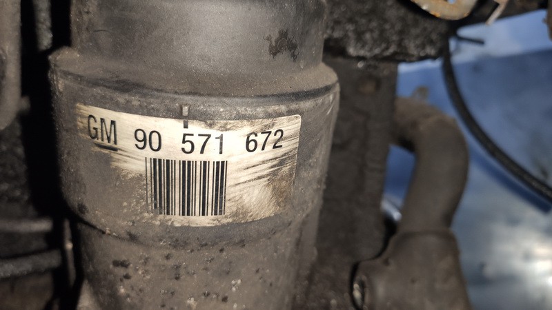 90571672 USED Oil Filter Housing (oil filter cooler) SAAB 9-3 2004 2.2L ...