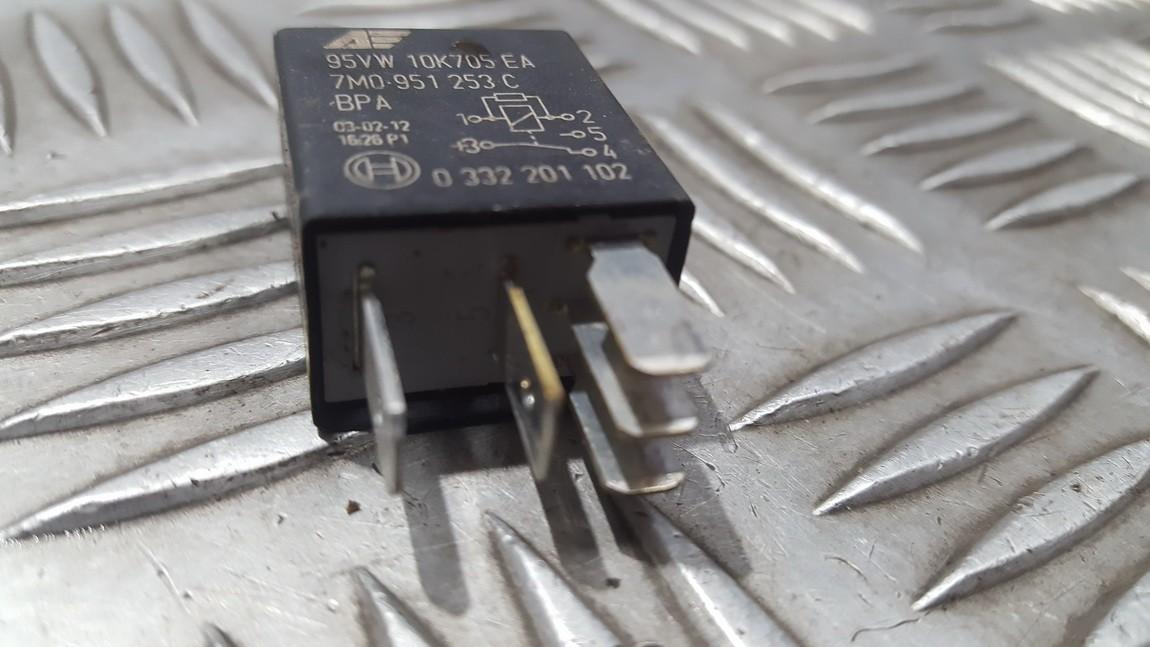 7M0951253C 95VW10K705 Relay module Volkswagen Sharan 2001 1.9L 5EUR ...