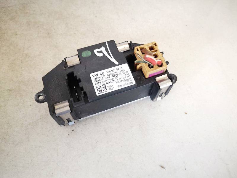 3c0907521f zc246810-5384 Heater Resistor (Heater Blower Motor Resistor ...