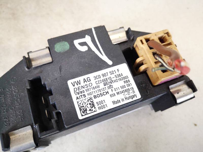 3c0907521f zc246810-5384 Heater Resistor (Heater Blower Motor Resistor ...