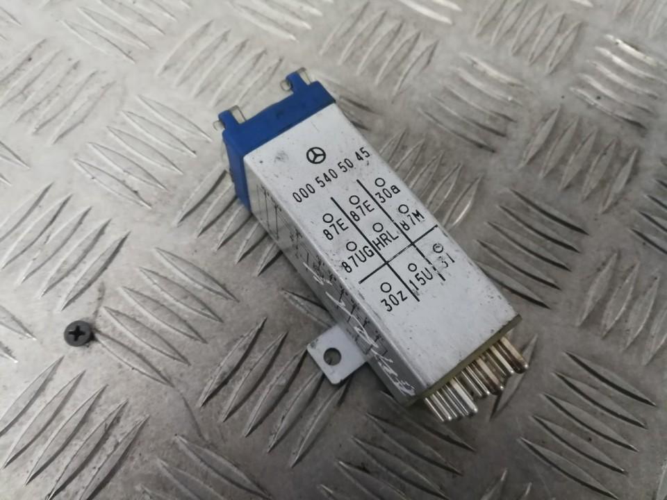 0005405045 72UD405 Relay module Mercedes-Benz C-CLASS 1995 2.2L ...
