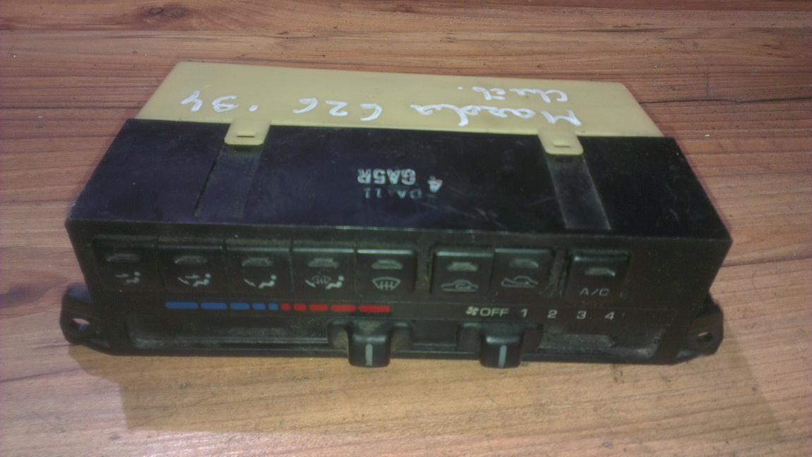 Climate Control Panel (heater control switches) Mazda 626 1994 1.5L ...
