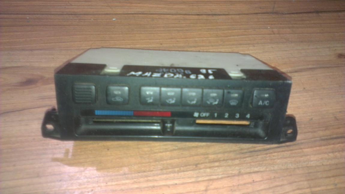 Climate Control Panel (heater control switches) Mazda 626 1995 1.5L ...