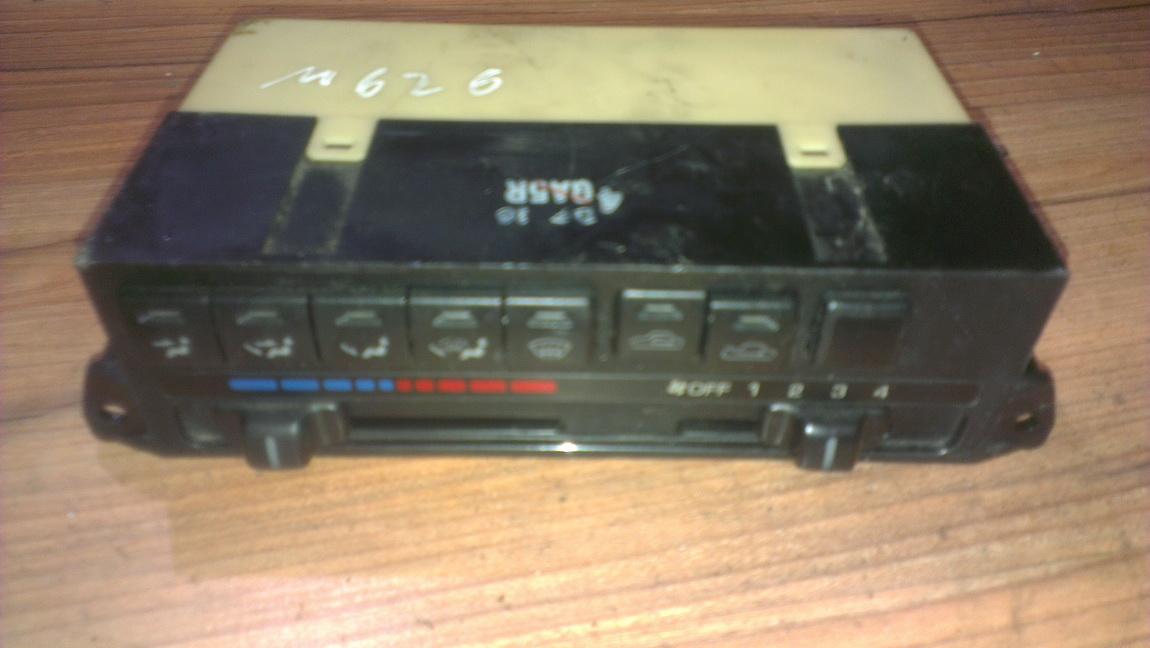 Climate Control Panel (heater control switches) Mazda 626 1993 1.5L ...