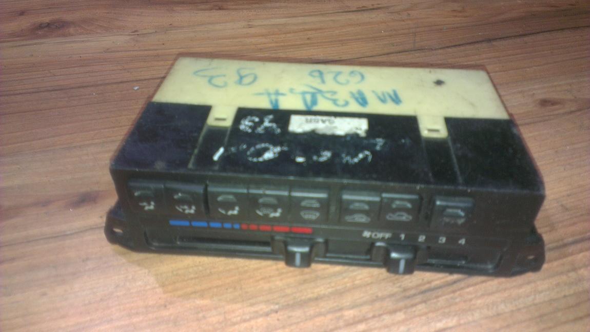 Climate Control Panel (heater control switches) Mazda 626 1993 1.5L ...