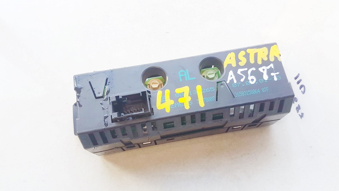 26503158064 009133265 Dashboard Radio Display (Clock,Info Monitor,BORD ...