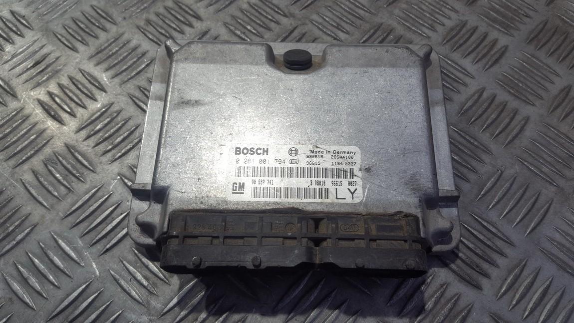 0281001794 GM90589741, B98018966150027 ECU Engine Computer (Engine ...