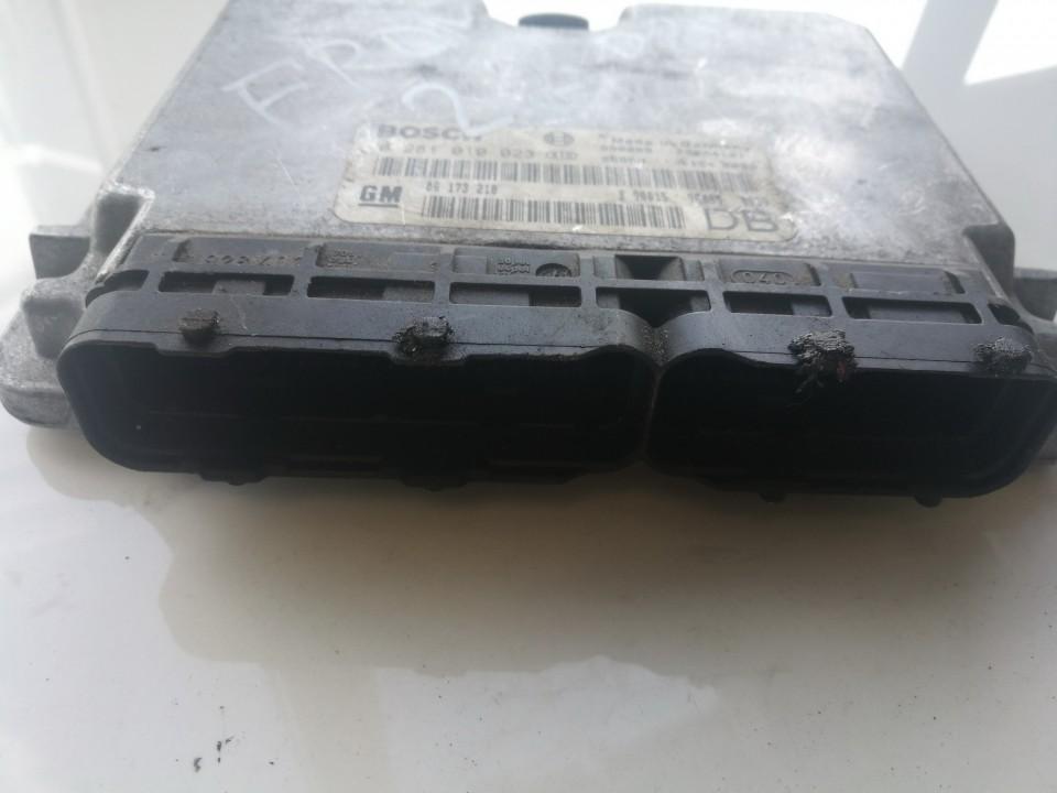 0281010023 09173210 ECU Engine Computer (Engine Control Unit) Opel ...