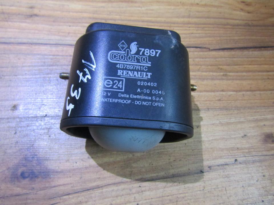 4b7897r1c 7897 Alarm Siren Module (Alarm System-Horn ) Renault Megane ...