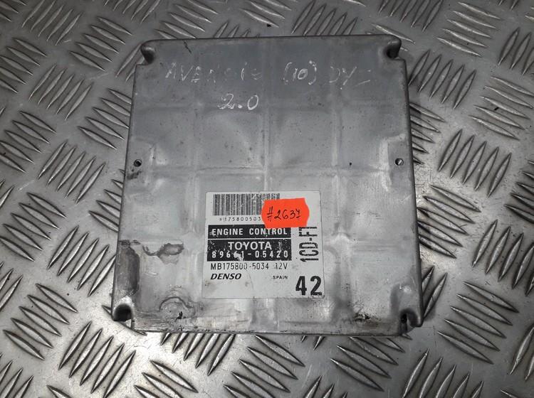 8966105420 89661-05420, MB175800-5034, MB1758005034 ECU Engine Computer ...