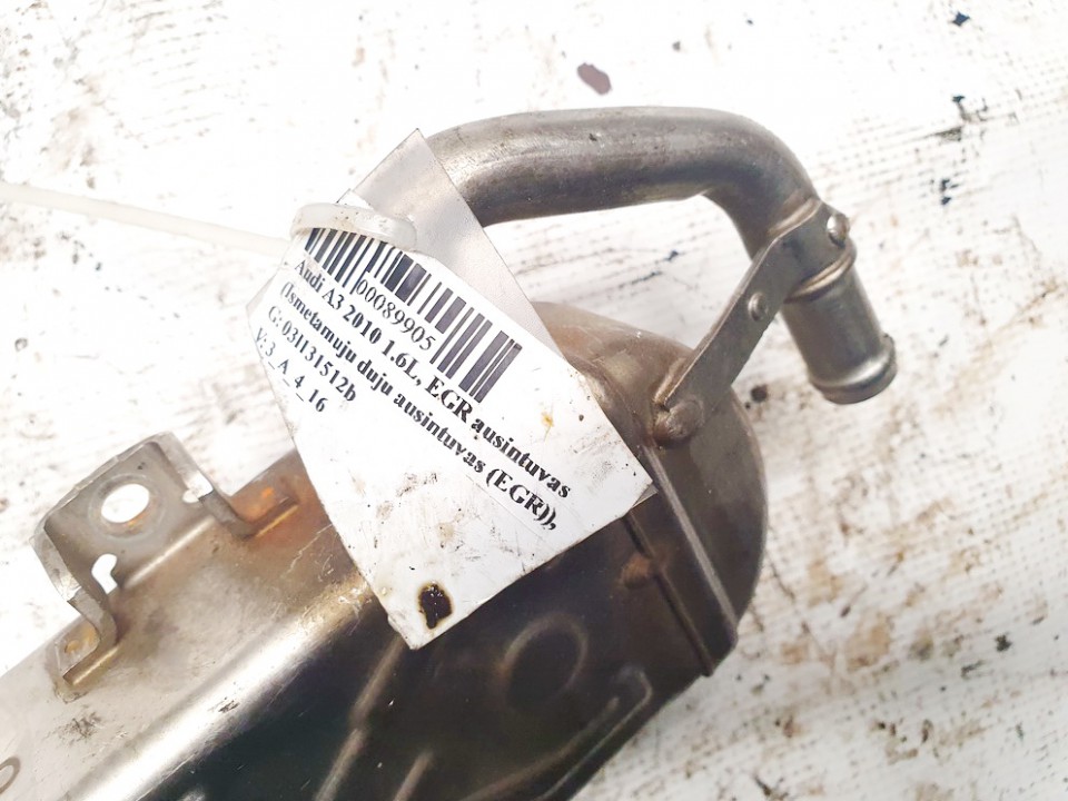 03l131512b 2016312262c EGR Cooler (exhaust gas cooler) Audi A3 2010 1 ...