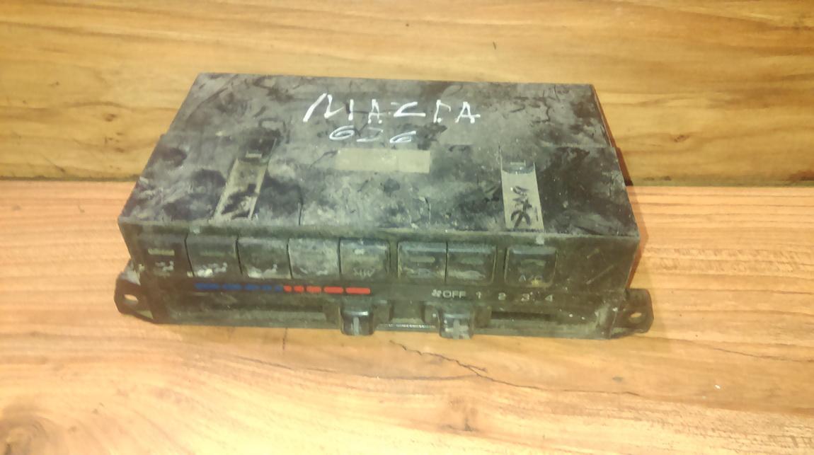 Climate Control Panel (heater control switches) Mazda 626 1996 1.8L ...