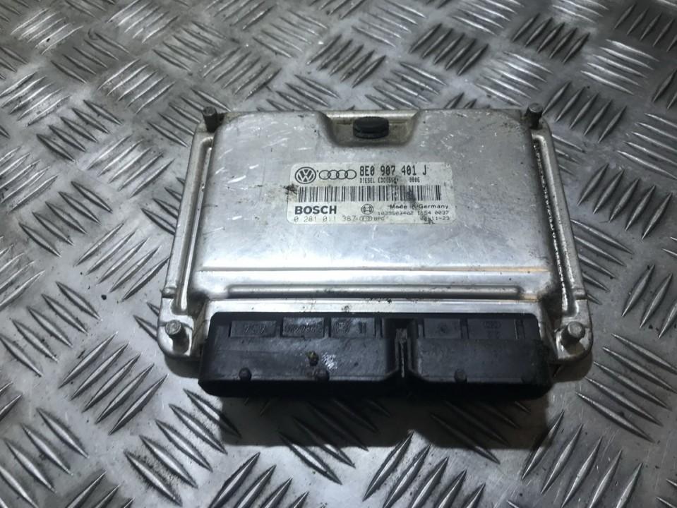 8e0907401j 0281011387, 10.9s03422 ECU Engine Computer (Engine Control ...